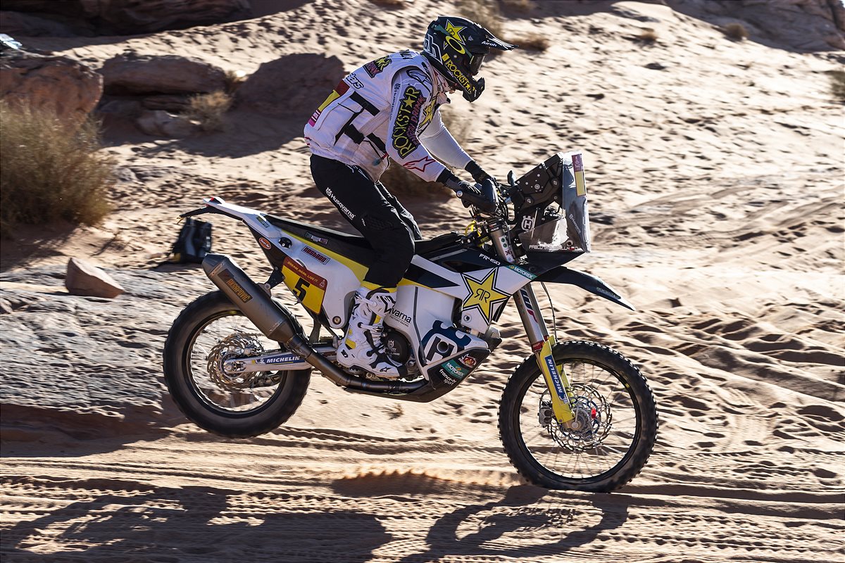 TOUGH DAKAR STAGE THREE FOR ROCKSTAR ENERGY HUSQVARNA FACTORY RACING ...